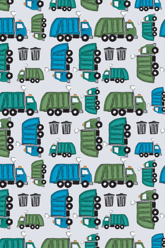 Clover Baby & Kids Garbage Recycling Trucks Two Piece Set | Sleep And ...