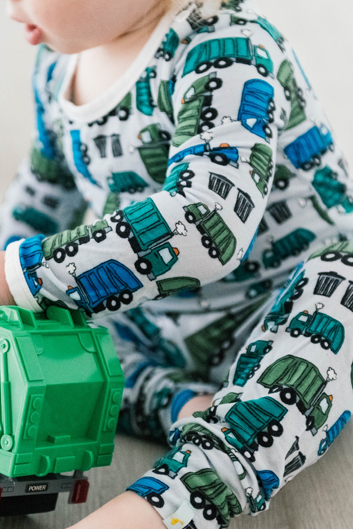 Clover Baby & Kids Garbage Recycling Trucks Two Piece Set | Sleep And ...